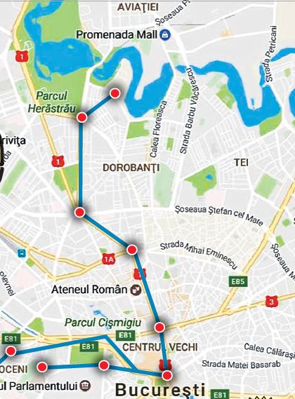 De la Piaţa Victoriei la Casa Poporului, prin tuneluri secrete